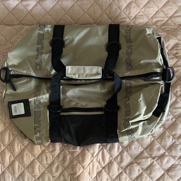 culture kings | Bags | Culture Kings Mens Duffel Bag In Tan | Poshmark